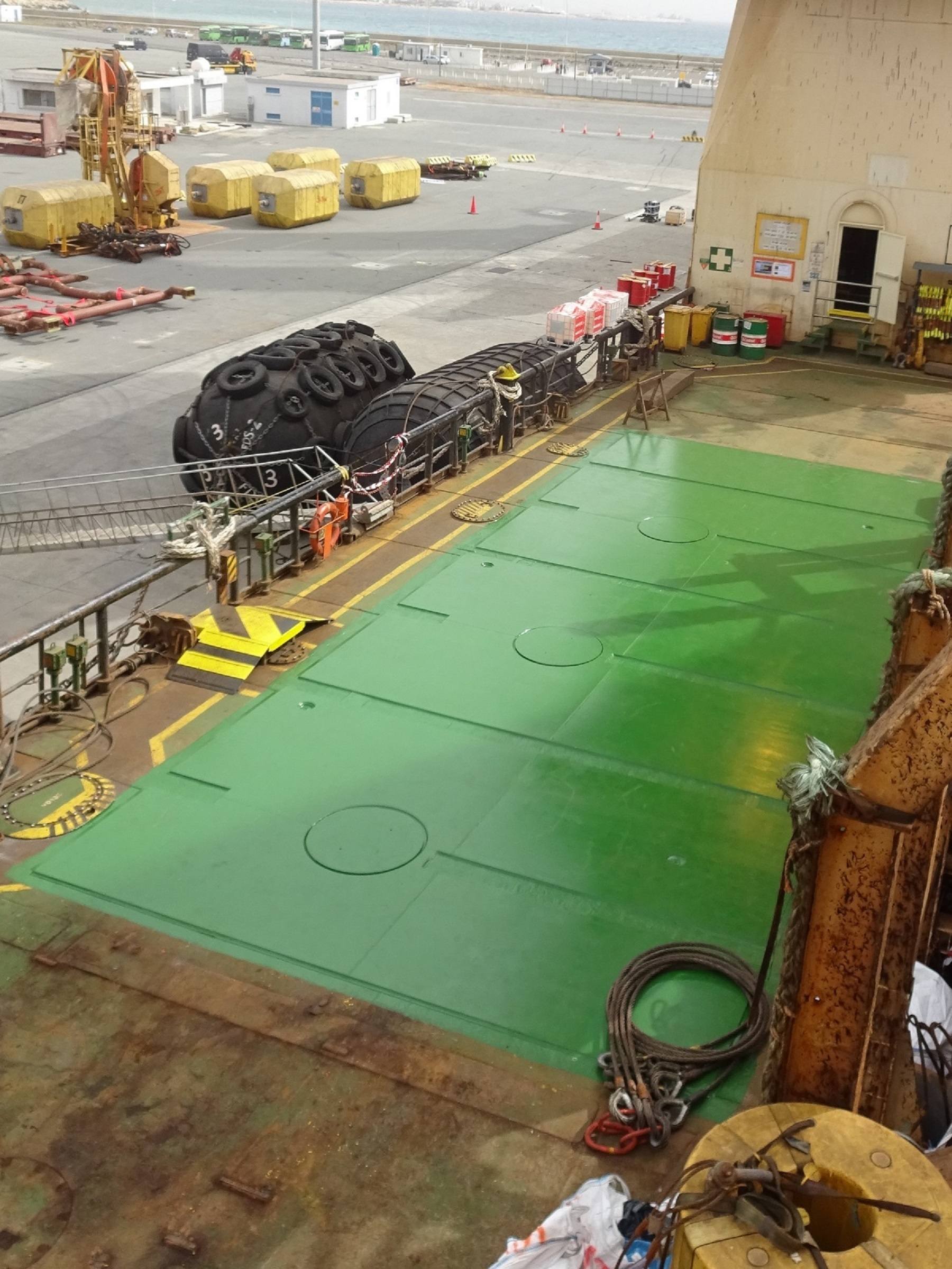 Main Deck Structural Upgrades - Projects : Marine Offshore Management ...